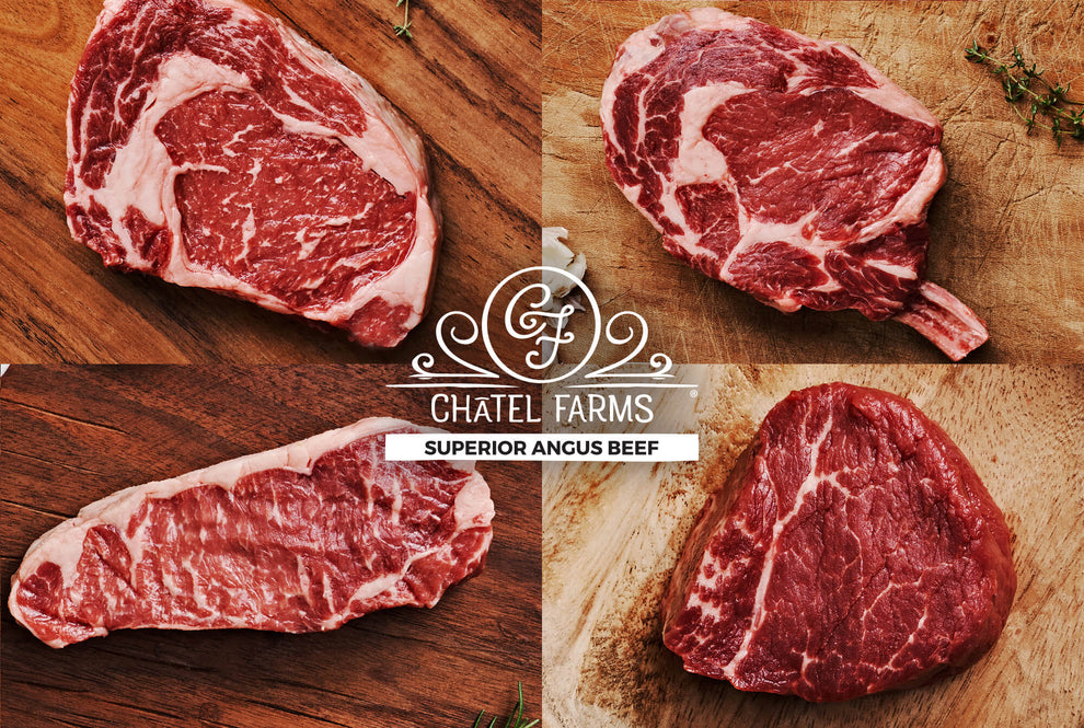 The Angus Steak Lovers Box – Châtel Farms