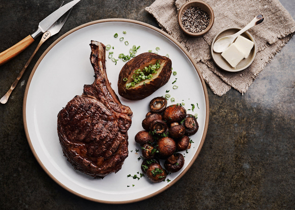 Wagyu Cowboy Ribeye Steak – Châtel Farms